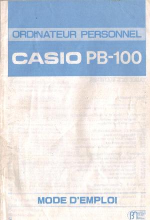 Casio - PB-100 - - Ordinateur de poche - Casio PB100 - Casio.ledudu.com ...