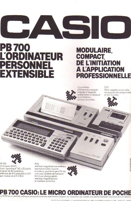 Casio - PB-700 - - Ordinateur de poche - Casio PB700 - Casio.ledudu.com ...
