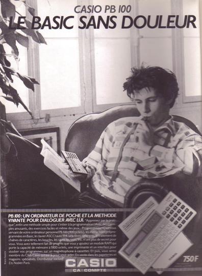 Casio - PB-100 - - Ordinateur de poche - Casio PB100 - Casio.ledudu.com ...